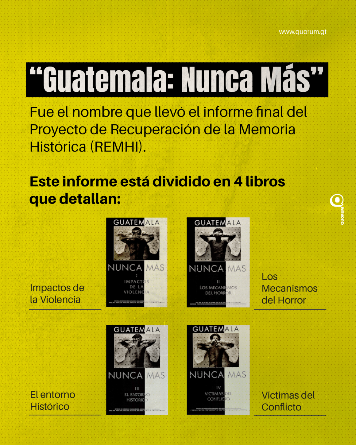 ¿Qué es el REMHI? - Quorum